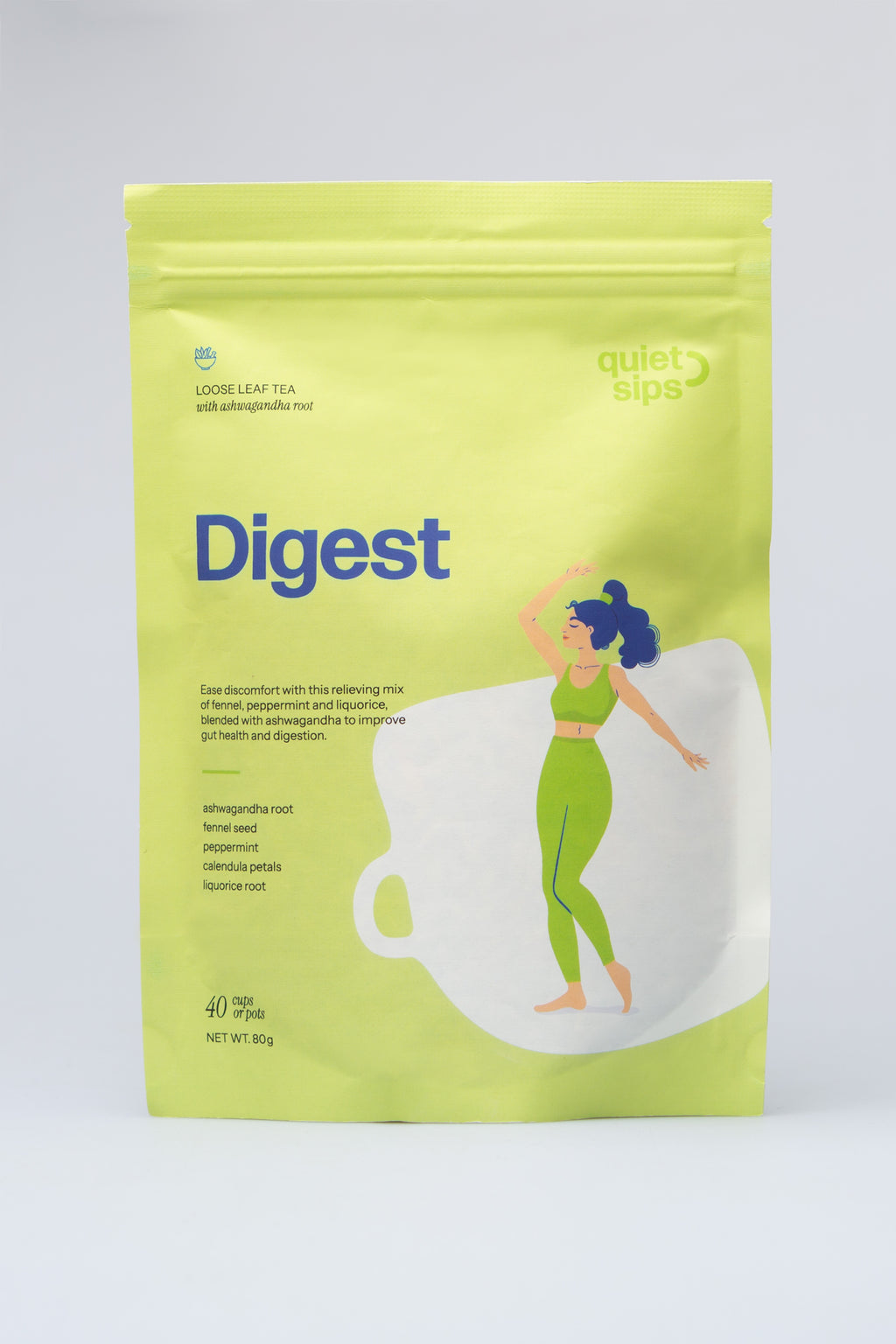 Digest | Comforting Herbal Tea for Gut Relief | Quiet Sips